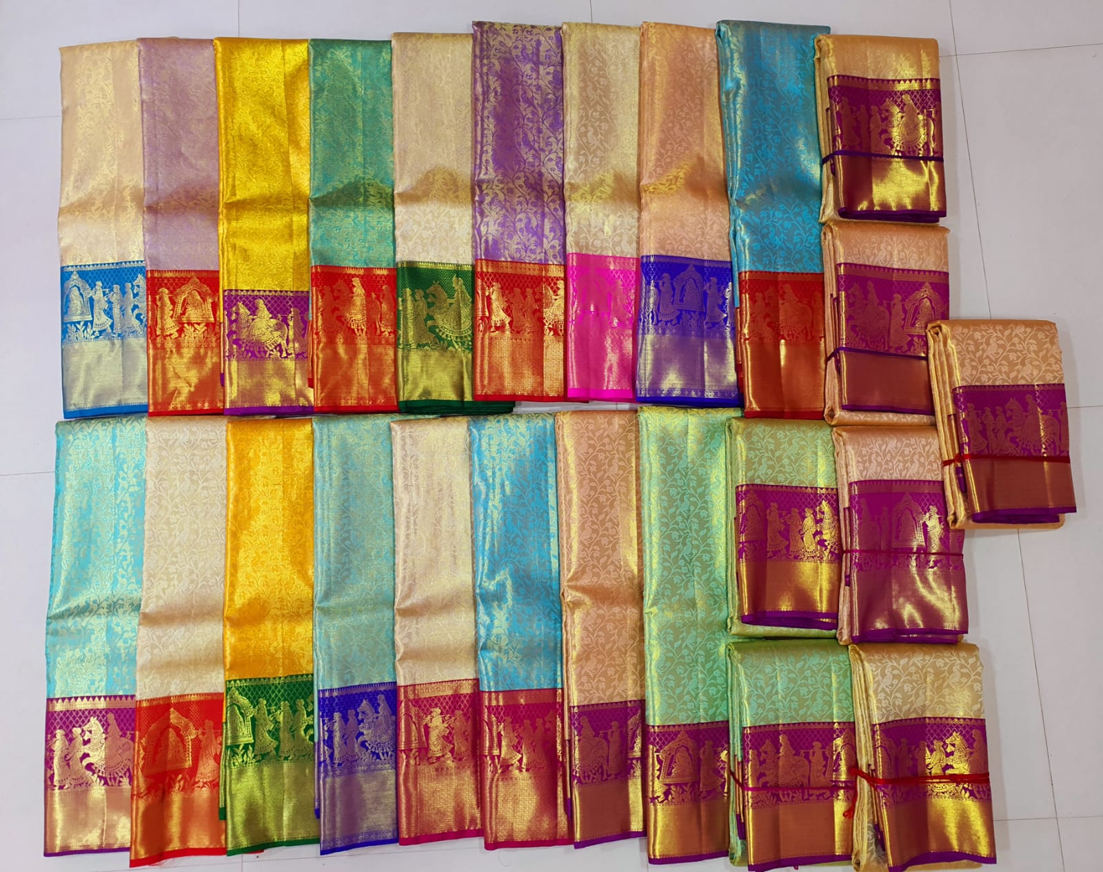 Exclusive Pallaku Design Bridal Kanchipuram Tissue Silk Sarees Collect